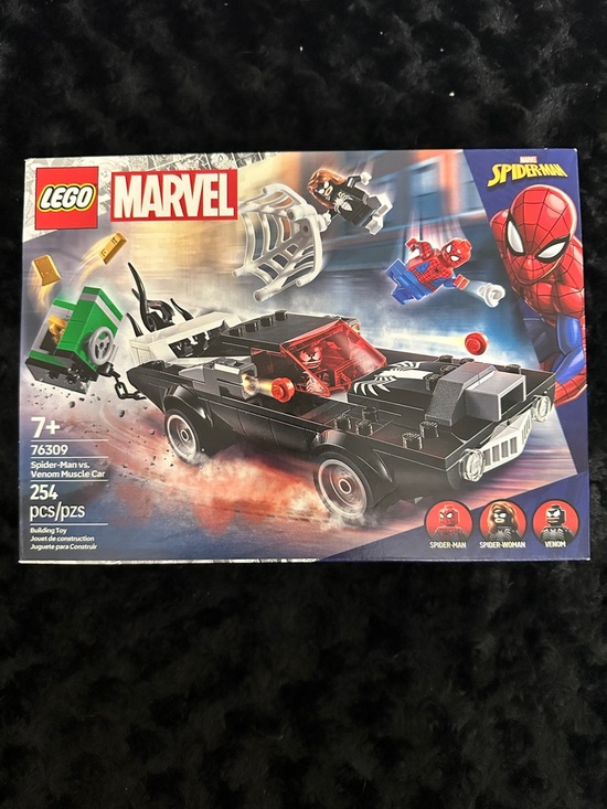 Lego | Toys | New Marvel Spiderman Vs Venom Muscle Car Lego Set 7639 ...